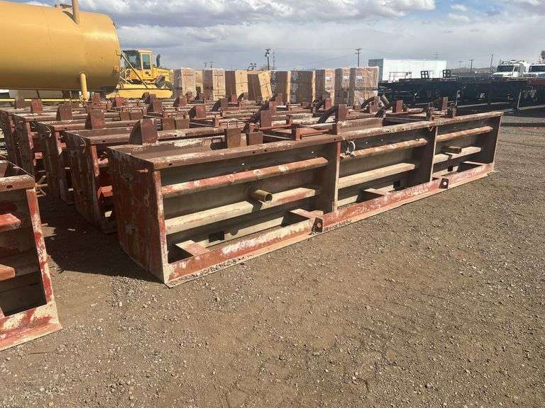 Qty (5) 2 ft x 19 ft 10 in K Rail Molds - J&J Auctioneers LLC