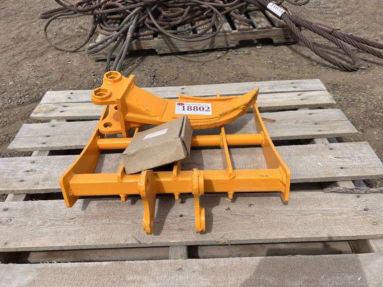 Mini Excavator Rake, Ripper, QuickConnects - J&J Auctioneers LLC