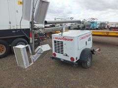 Multiquip Night Hawk LT12 Light Tower - J&J Auctioneers LLC