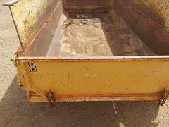 Custom 8ft T/A Dump Trailer Frame - J&J Auctioneers LLC