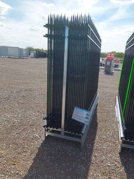 Qty 20 10ft x 7ft Galvanized Steel Fencing - J&J Auctioneers LLC