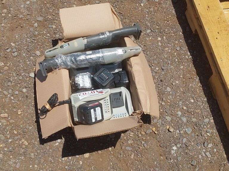 Qty Amicko Drills/Batteries/Chargers - J&J Auctioneers LLC