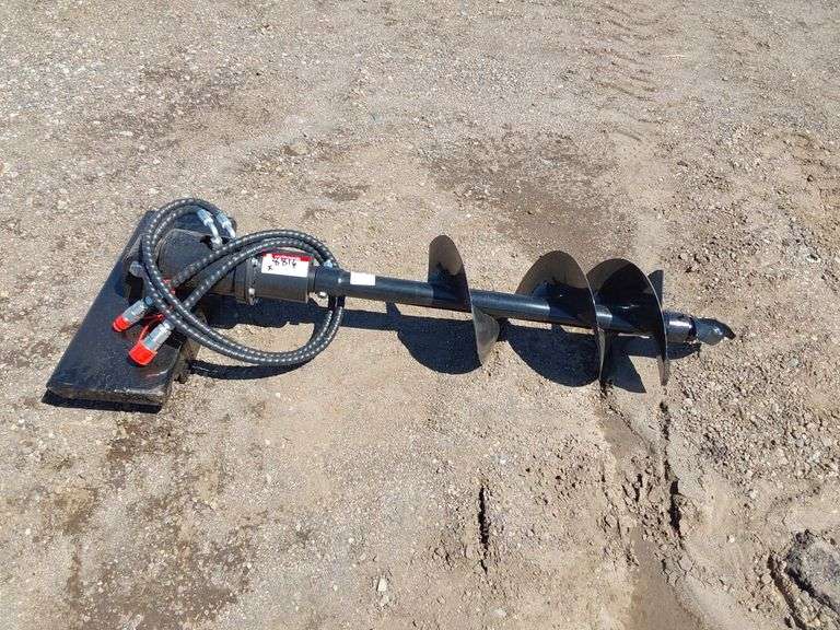 2025 GIYI Mini Skid Steer Auger - J&J Auctioneers LLC