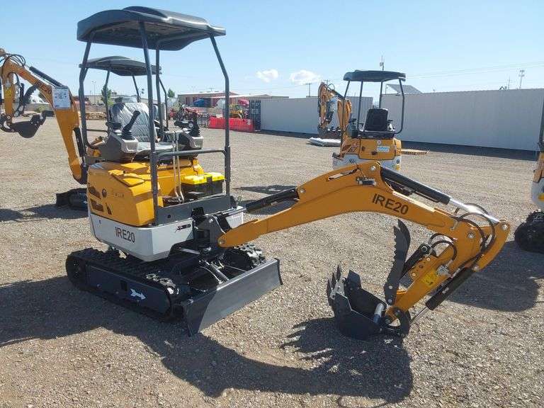 2025 IRE20 Mini Excavator - J&J Auctioneers LLC
