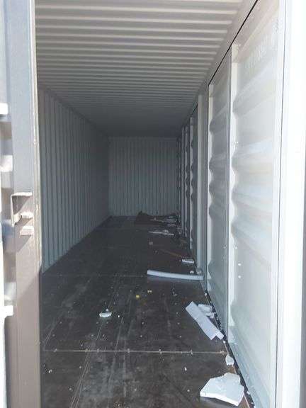 40ft High Cube Multi Door Container - J&J Auctioneers LLC