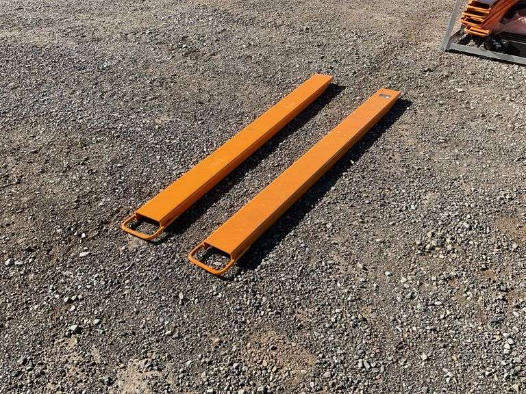 2025 Wolverine EX-66-78L 8ft Pallet Fork Extensions - J&J Auctioneers LLC