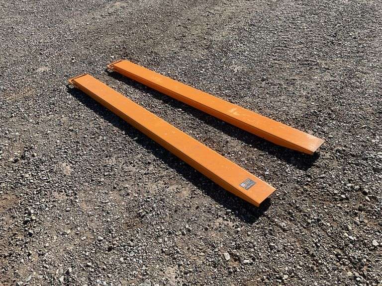 2025 Wolverine EX-66-78L 8ft Pallet Fork Extensions - J&J Auctioneers LLC