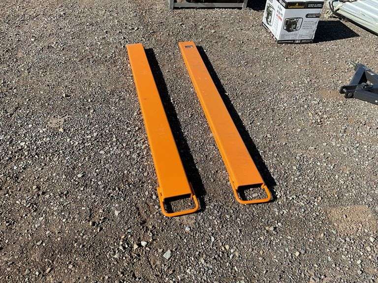 2025 Wolverine EX-66-78L 8ft Pallet Fork Extensions - J&J Auctioneers LLC