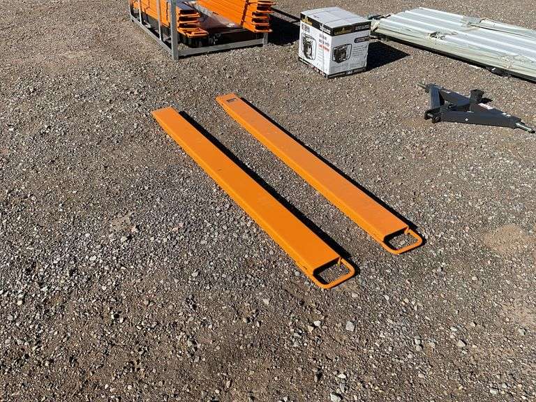 2025 Wolverine EX-66-78L 8ft Pallet Fork Extensions - J&J Auctioneers LLC