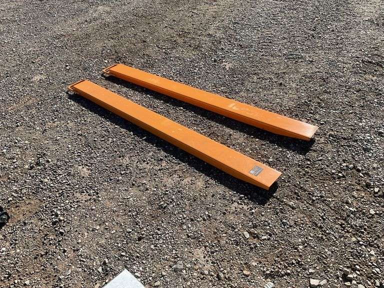 2025 Wolverine EX-66-78L 8ft Pallet Fork Extensions - J&J Auctioneers LLC