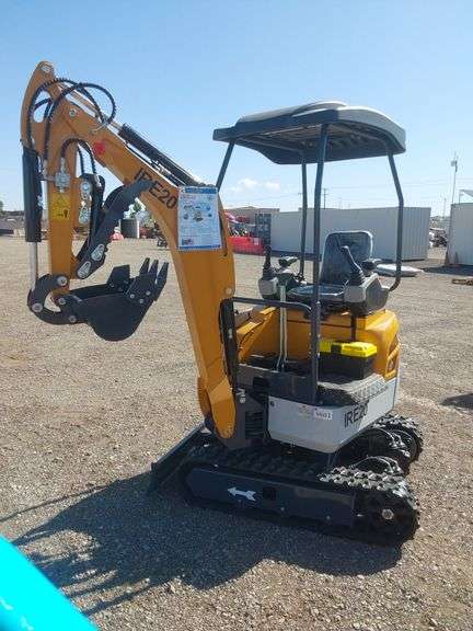 2025 IR IRE20 Mini Excavator - J&J Auctioneers LLC