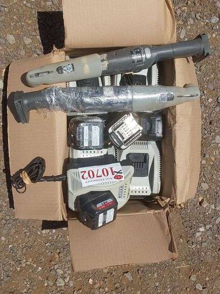 Qty Amicko Drills/Batteries/Chargers - J&J Auctioneers LLC