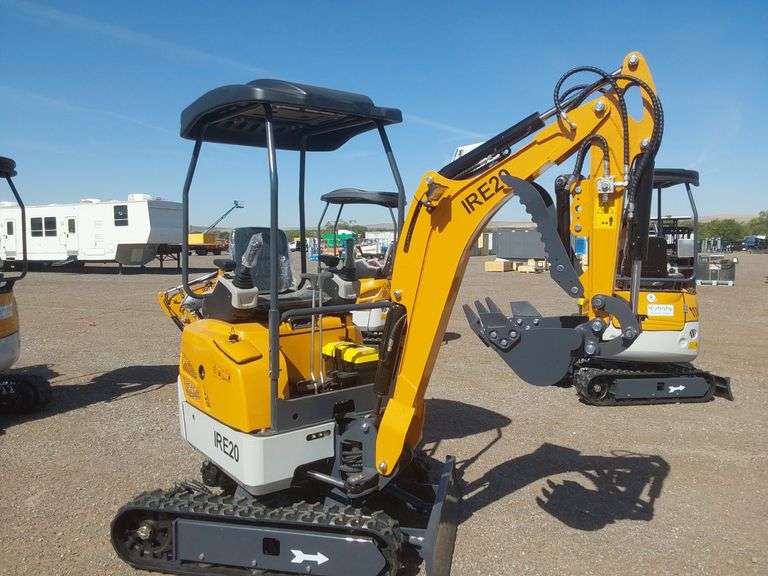 2025 IRE20 Mini Excavator - J&J Auctioneers LLC