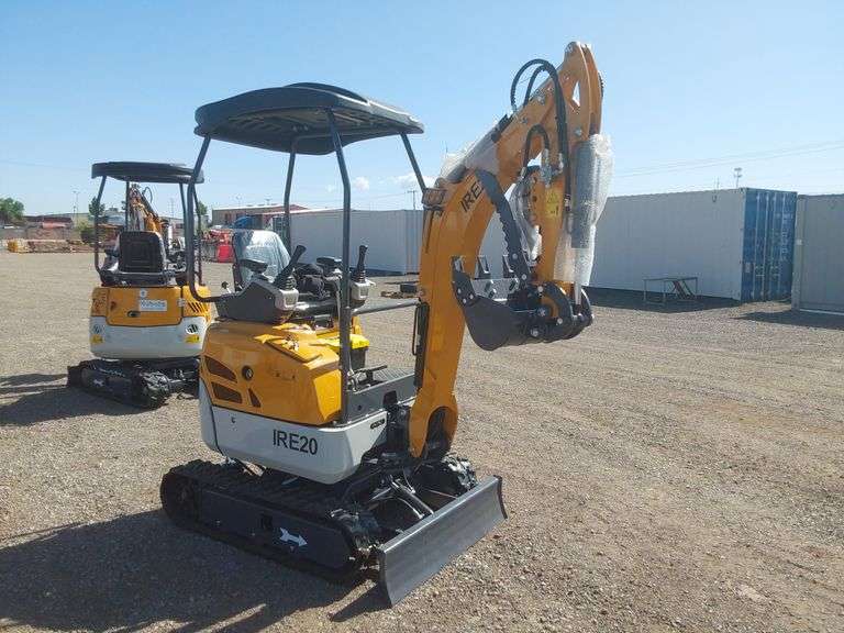 2025 IRE20 Mini Excavator - J&J Auctioneers LLC