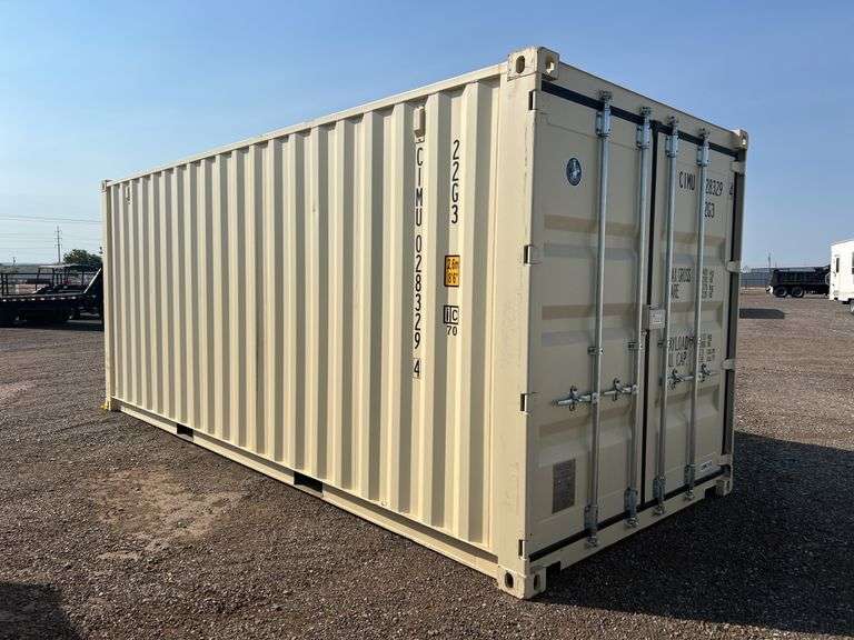 20ft Container With 2 Side Doors - J&J Auctioneers LLC