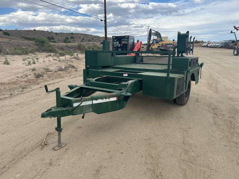 Custom Built Welding Trailer Frame - J&J Auctioneers LLC