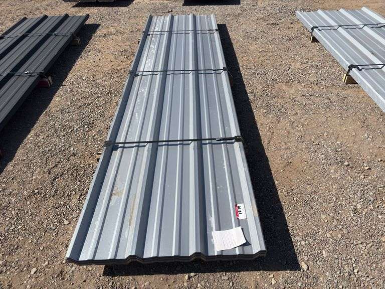 12ft 24 Gauge Galvannealed R Panels - J&J Auctioneers LLC