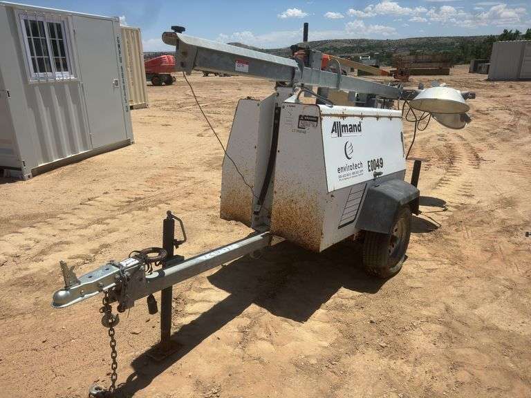 Inoperable Allmand Light Tower - J&J Auctioneers LLC