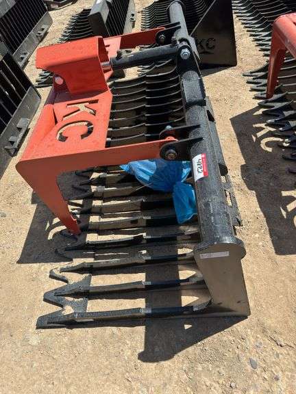 76in Single Cylinder Skeleton Grapple Bucket - J&J Auctioneers LLC