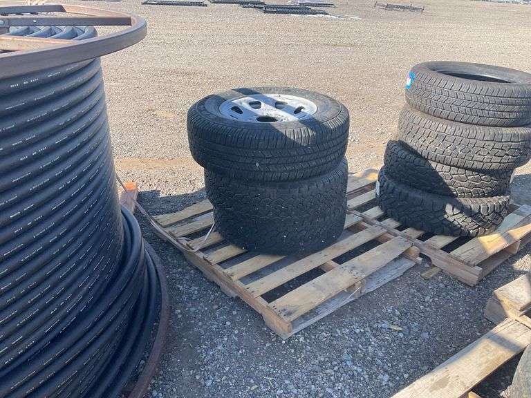 Qty (3) Mixed Size Tires - J&J Auctioneers LLC