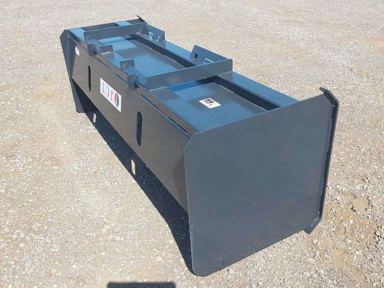2025 JCT 84in Skid Steer Heavy Duty Pusher Box - J&J Auctioneers LLC