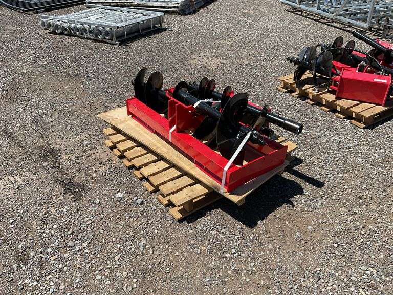 2025 GIYI Skid Steer Loader Auger And Extra Rod - J&J Auctioneers LLC