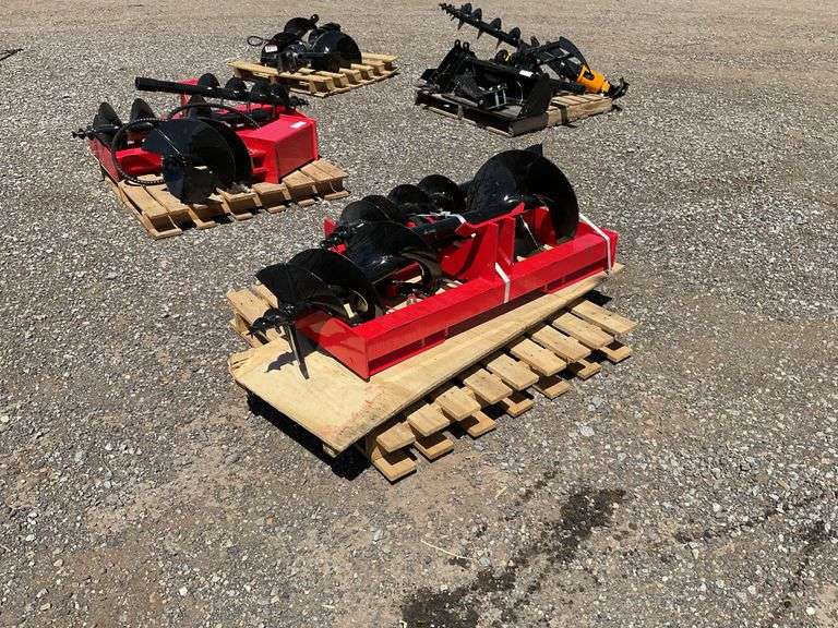 2025 GIYI Skid Steer Loader Auger And Extra Rod - J&J Auctioneers LLC