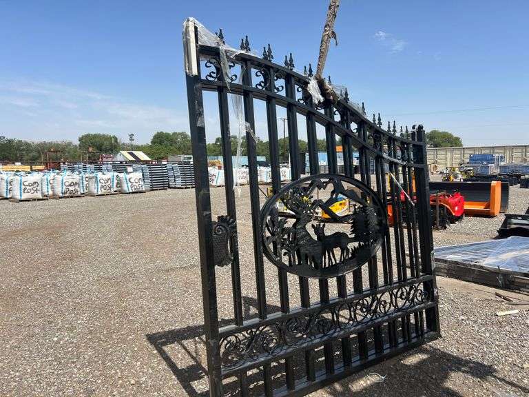 14ft Bi Parting Gate - J&J Auctioneers LLC
