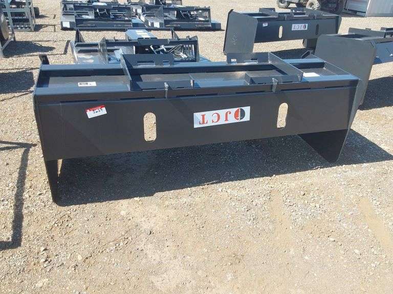 2025 JCT 84in Skid Steer Heavy Duty Pusher Box - J&J Auctioneers LLC