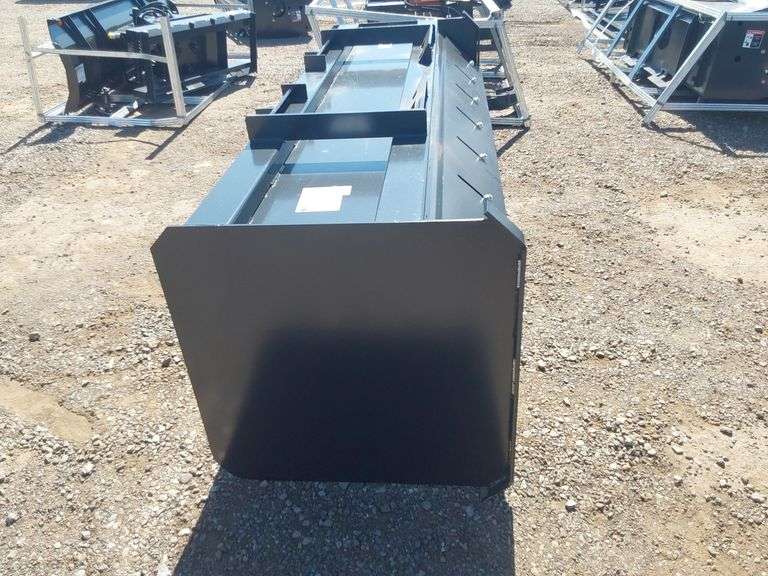 2025 JCT 84in Skid Steer Heavy Duty Pusher Box - J&J Auctioneers LLC