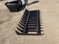 70 In Skid Steer Root Rake - J&J Auctioneers LLC