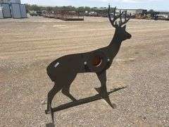 3/8 in. AR500 Steel Deer Shooting Target - J&J Auctioneers LLC