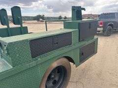 Custom Built Welding Trailer Frame - J&J Auctioneers LLC