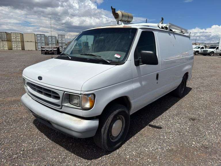 1999 Ford E250 Utility Van - J&J Auctioneers LLC