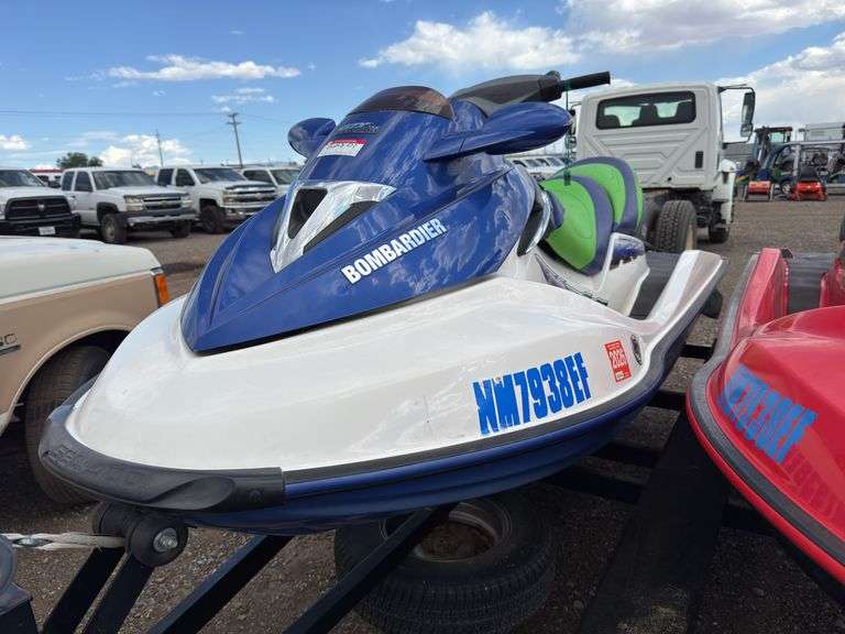 2002 Seadoo Bombardier Jet Ski - J&J Auctioneers LLC