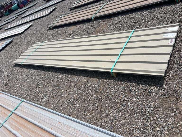 QTY (29) PBU-Panel 26GA NW Desert Sand - J&J Auctioneers LLC