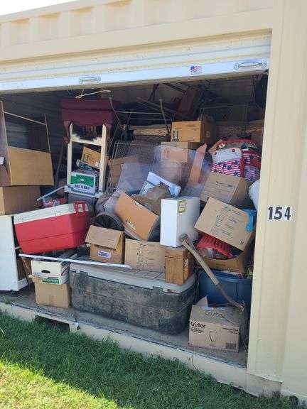 Delinquent storage unit #154 - Raton NM - J&J Auctioneers LLC