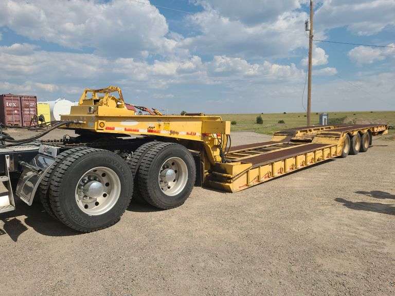 2006 Ledwell 50 Ton Tri/A Lowboy Equipment Trailer - Las Vegas N.M. - J ...