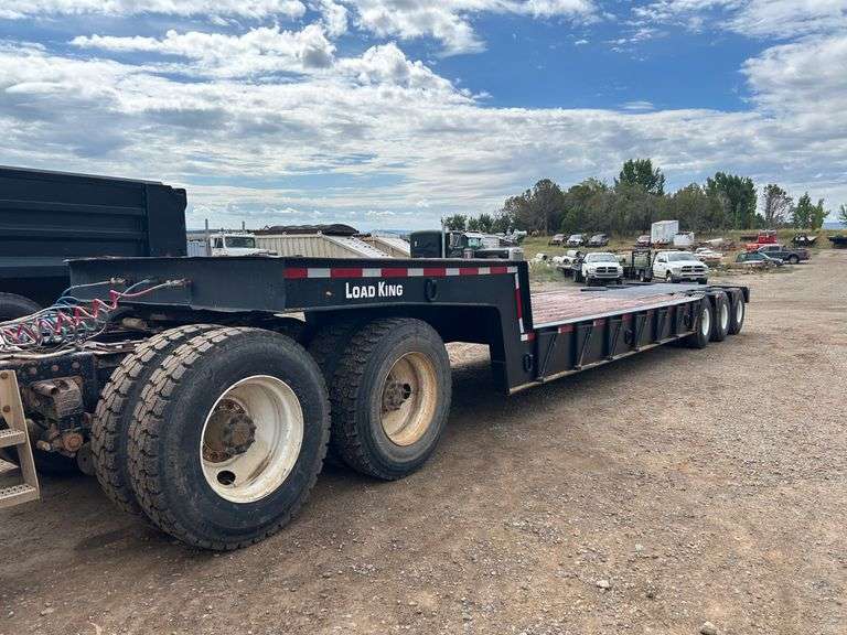 1973 Load King Tri/A Lowboy Trailer -Ignacio CO - J&J Auctioneers LLC