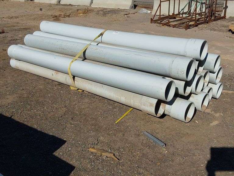 Qty (17) 8 in. PVC Conduet - Albuquerque, NM - J&J Auctioneers LLC