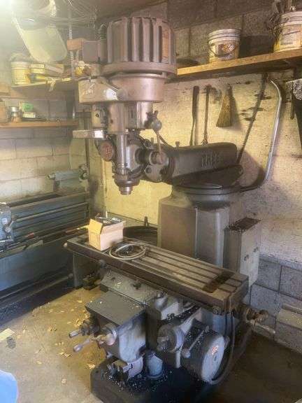 Tree Tool and Die Works 2UVR Vertical Milling Machine - J&J Auctioneers LLC