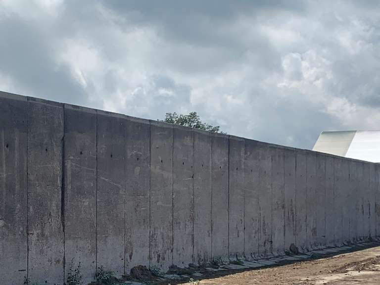 T-Wall | 168' | 42 Sections, All 4'x12' | (West Side, 4th Wall ...