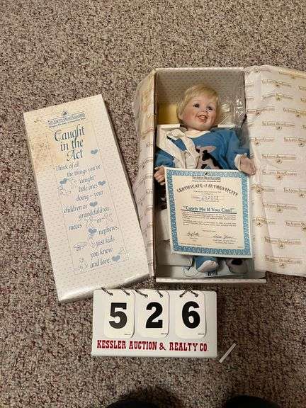 Catch Me if You Can Doll - Kessler Auction & Realty Co., INC.