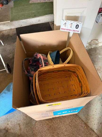 Box of Baskets - Kessler Auction & Realty Co., INC.