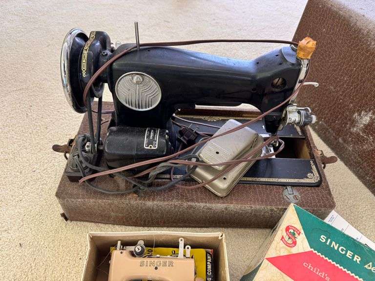 2 sewing machines - Kessler Auction & Realty Co., INC.