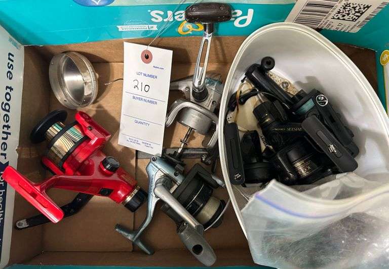 Box of Reels - Kessler Auction & Realty Co., INC.