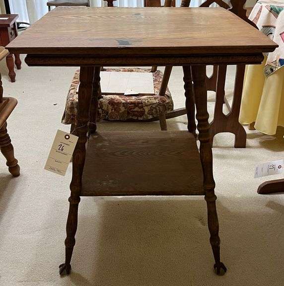 Claw Foot Table - Kessler Auction & Realty Co., INC.