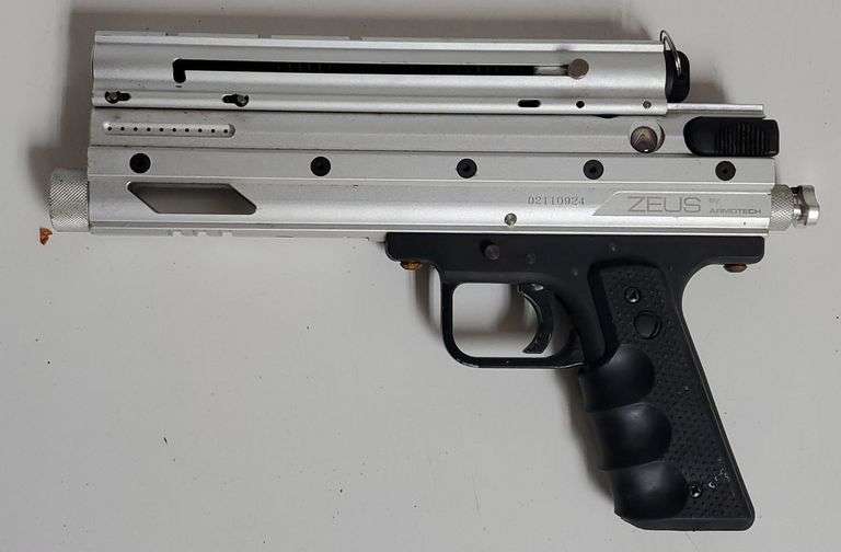 (Q) Armotech Zeus Paintball Pistol - Kraft Auction Service, LLC