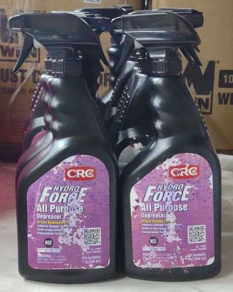 (ZZ) CRC Hydro Force All Purpose Degreaser - Kraft Auction Service, LLC