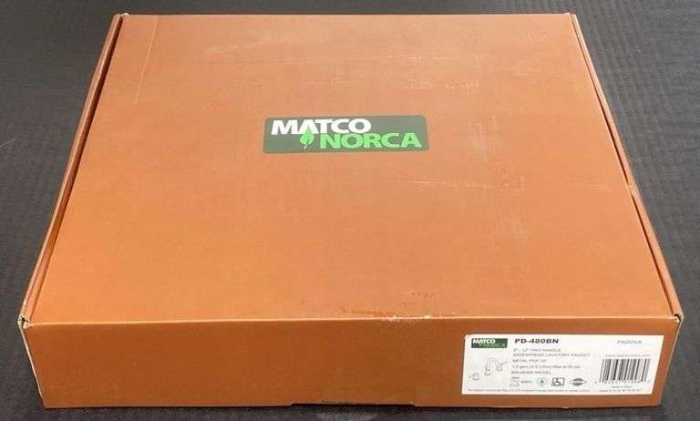 (WE) Matco Norca 2 Handle Widespread Lavatory - Kraft Auction Service, LLC